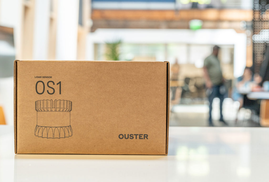 Lidar digital Ouster OS1