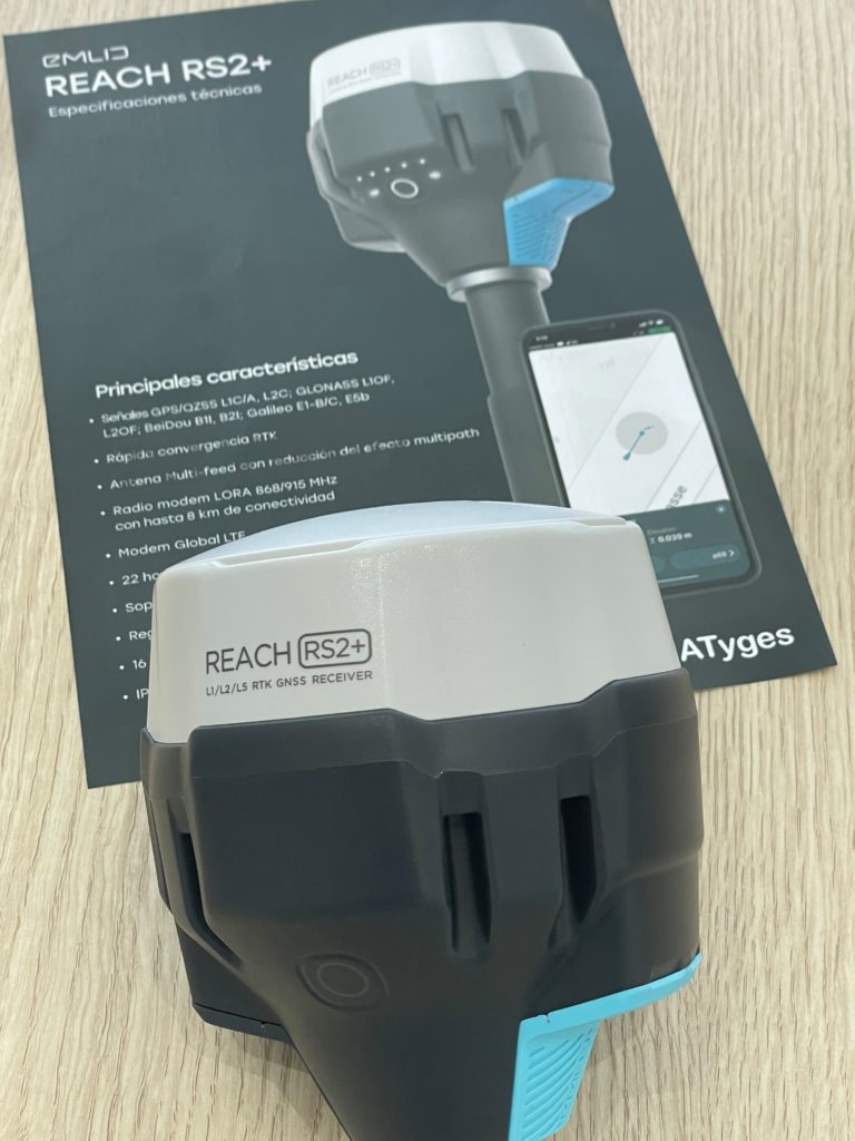 GPS RTK Reach RS2+ Survey Kit | Emlid Distribuidor Oficial | ATyges